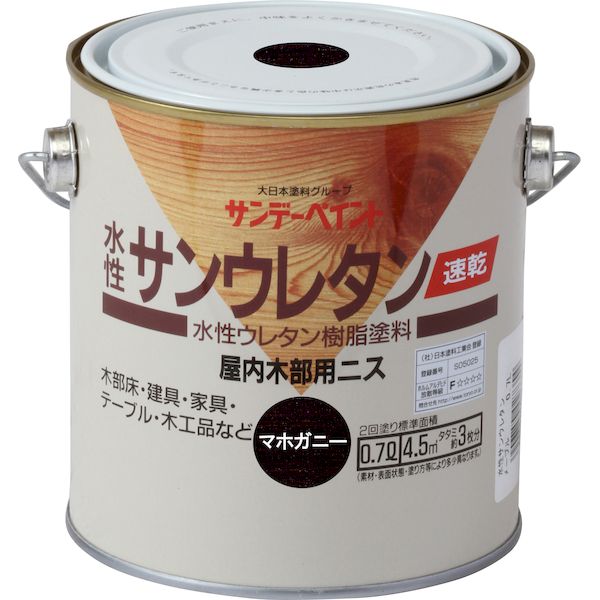 【商品説明】●縦（mm）：120Φ●高さ（mm）：120●重量（g）：約900用途●屋内木部の着色透明仕上げ床、廊下、階段、手すり、家具、テーブル、建具、木工品など特長●光沢がよく、長時間つやを失いません。●キズがつきにくい。●ワックスがけ...