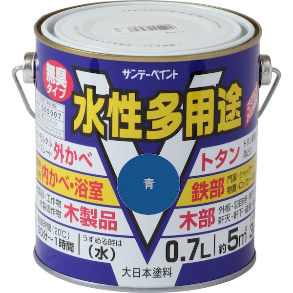 【商品説明】●縦（mm）：120Φ●高さ（mm）：120●重量（kg）：約1.0用途●鉄部、木部、トタン特長●強力さび止め剤、かび止め剤を配合。●落ちついたつやに仕上がります。●乾燥が速く、いやな臭いもおさえてあります。●屋内外のいろいろな...