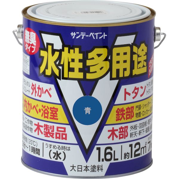 【商品説明】●縦（mm）：150Φ●高さ（mm）：140●重量（kg）：約2.2用途●鉄部、木部、トタン特長●強力さび止め剤、かび止め剤を配合。●落ちついたつやに仕上がります。●乾燥が速く、いやな臭いもおさえてあります。●屋内外のいろいろな...