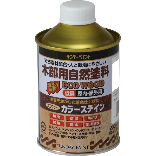 【商品説明】●縦（mm）：68Φ●高さ（mm）：118●重量（g）：約225用途●住まいの屋内・屋外の木部／　ログハウス、ペンション、ウッドデッキ、ラティス、ガーデニング用木材、ベンチ、フェンス、羽目板、外板、焼き杉板、戸袋、窓枠、ドア、破...