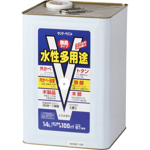 【商品説明】●縦（mm）：235●横（mm）：235●高さ（mm）：350●重量（kg）：約18.9用途●鉄部、木部、トタン特長●強力さび止め剤、かび止め剤を配合。●落ちついたつやに仕上がります。●乾燥が速く、いやな臭いもおさえてあります。...