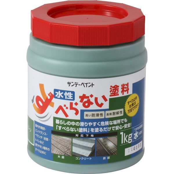 【商品説明】●縦（mm）：110Φ●高さ（mm）：140●重量（kg）：約1.1用途●屋内外のコンクリート、モルタル、磁器タイル※、石材※、木部、鉄部、屋内外の階段、エントランス、ベランダ、浴室（ユニットバス、浴槽は除く）、トイレなど滑りや...