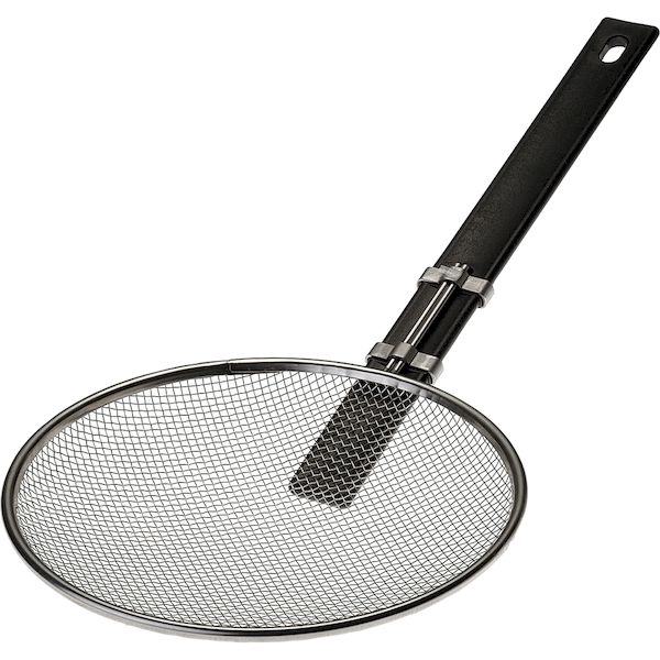 【商品説明】●サイズ：直径240×深さ35×柄長290mm●網目：6.5メッシュ●材質：本体/18-8ステンレス鋼、柄/66ナイロン（ガラス繊維入り）耐熱温度200度類似商品はこちら4989083101780 新越ワークス スリ2,679円...
