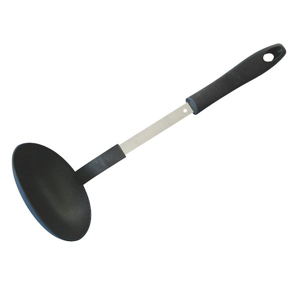 【商品説明】●サイズ：幅95×85×全長260mm（板厚：1.5mm）●容量：90cc●材質：柄ステンレス　樹脂部66ナイロン+ガラス繊維（抗菌材入）●先端耐熱温度：-20〜+270度類似商品はこちら4562208690316 田辺金具 カ...
