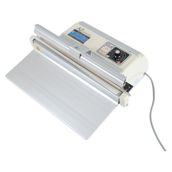 【商品説明】●サイズ：340×300×高さ170mm●質量：4.5kg●シール方式：下片側加熱●ヒーター：300mm長、5mm幅●電源：100V●消費電力：580W●特殊な機構で強力シール/軽い力で強力な圧力が得られるため、どなたでも確実簡...