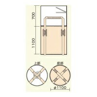 【商品説明】無鉛仕様！ワンウェイタイプの土木用大型土のう。●現場用アイテム●土のう袋●1tタイプ●材質：袋本体＝ポリプロピレン、ベルト＝ポリプロピレン●質量：2．1kgその他工事現場用品類似商品はこちら4962074001207 萩原工業 ...