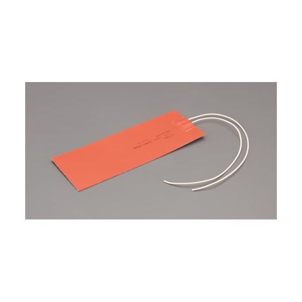 ●電源…AC100V●連続使用温度…200℃●最高使用温度…250℃●構造…ガラスクロスで補強したシリコーンゴムで発熱体を絶縁保護●発熱体…ニッケルクロム系金属発熱線●容量密度…0.6W/cm2（容量20W以下は0.8W/cm2）●リード線...