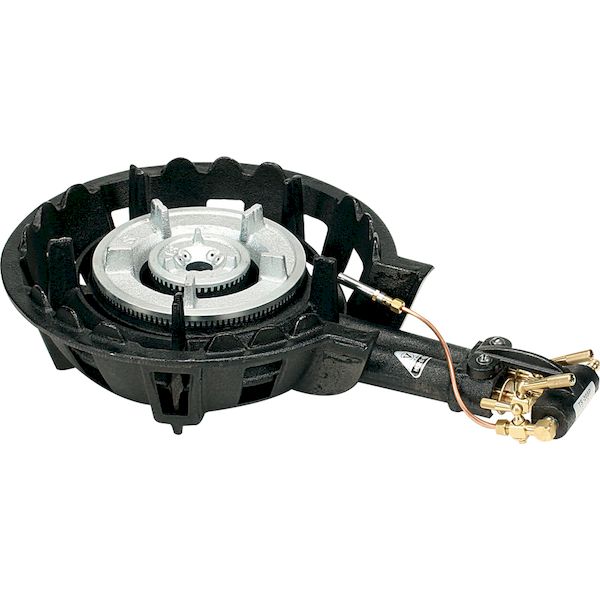 【商品説明】●LPガス：11kW　0.79kg/h　9460kcal/h●サイズ：セット/全長525mm　巾330mm（直径）高さ130mm　バーナー/全長485mm　巾250mm（直径）高さ105mm●ホースエンド：LPガス/9.5mm