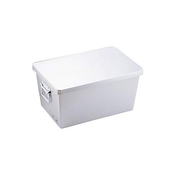 【商品説明】●サイズ：本体外寸735×380×高さ190mm　蓋外寸755×400×高さ22mm●パンの入る数：60ヶ入●角浅型●材質：シルバーアルマイト