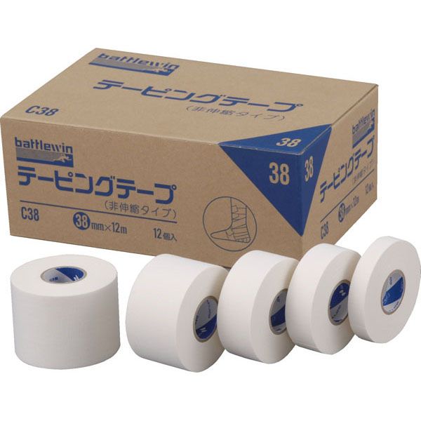 【商品説明】1ケースは、6ボックスです。 その他テーピング用品 ●素材 ●サイズ50mm×12m ●カラー ●仕様1ボックス12ロール●スポーツ傷害の予防、再発防止の固定用テープ。 ●生産国類似商品はこちら4987167003319 bat...