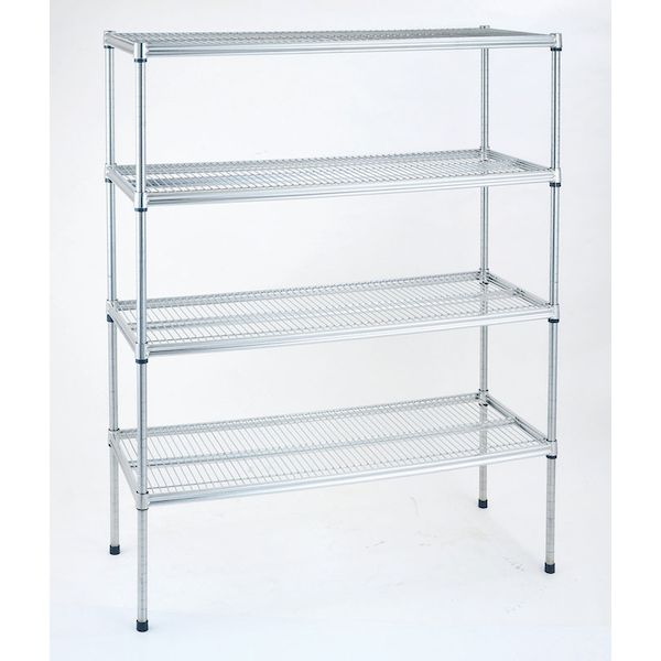 【商品説明】●ポールと棚は別売りです。スペースに合わせて、ポール・棚サイズ・棚枚数を御指定ください。●耐冷：?30℃●耐熱：70℃【棚の特長】ステンレスのサビ防止ステンレスの表面に不動態皮膜を形成することです。●不動態皮膜…ステンレスは表面...