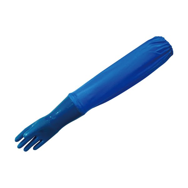 三重化学工業0598-51-2361【商品説明】仕様規格（色；ブルー　サイズ；LL　全長65cm中指長さ；8.5cm 手の平周り；22cm　材質；ポリ塩化ビニール、ニトリルゴム、綿）商品説明（業界初のポリ塩化ビニールとニトリルゴムのハイブリ...