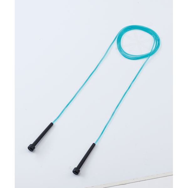 【商品説明】●サイズ／グリップ：根元φ13.5mm、先端φ10.5mm、長さ12.5cm、全長275cm　ロープφ4.5mm●材質／グリップ：PP、ロープ：PVC●入数／1本●ロープ調整可能細身のグリップだから回転させ易く子供から大人も使え...
