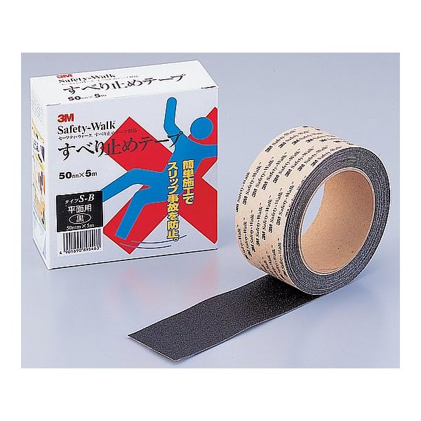 アズワン0120-700-875【商品説明】【特徴】平面用：建物の出入口・階段・スロープ等に。【仕様】型番：平面用黒色SB●幅×長さ×厚み：50mm×5m×0.8t●材質：基材／プラスチックフィルム、表面砥粒／鉱物粒子●セーフティ・ウォーク...