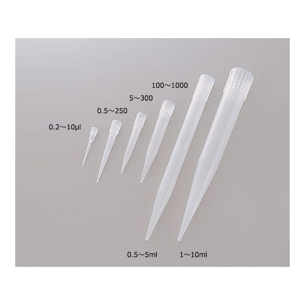 アズワン0120-700-875【商品説明】【仕様】容量：100〜1000μL●入数：1箱（192本/パック×5パック入）●材質：PP（ポリプロピレン）●オートクレーブ可（121℃・20分）●※ラックへの補充用です。●型番：9401115類...