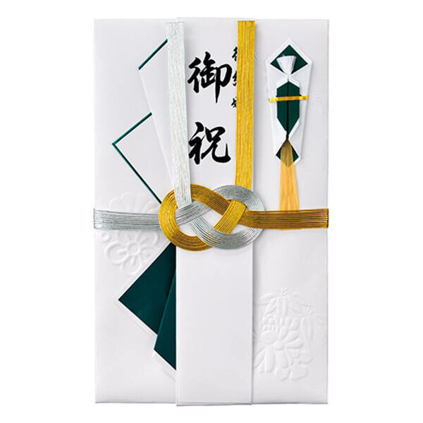 【商品説明】●金封本体に鶴・松・竹・梅模様を型押しした大判タイプの婚礼用金封です。●関西では新婦側に招待された場合は赤色を、新郎側に招待された場合は青色を使用するという風習があるため、赤と青の2種類取り揃えています。●金額の目安：1万円〜5...