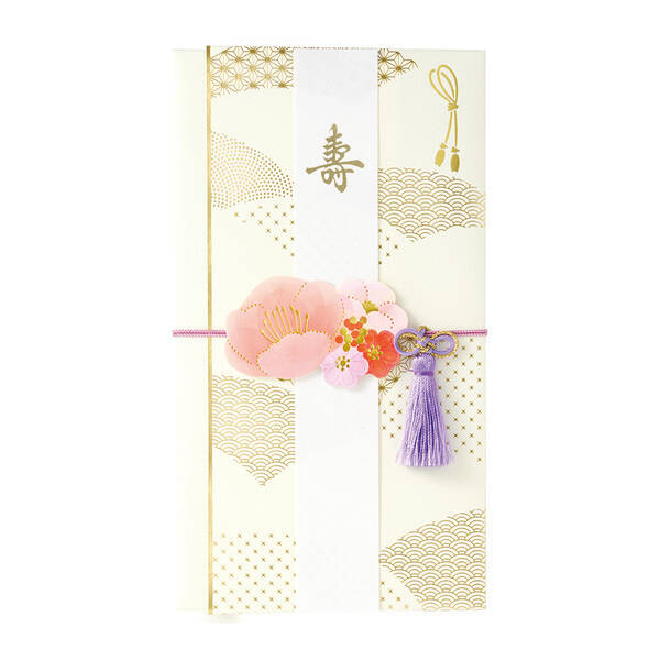 【商品説明】●ハレの日に笑顔があふれますようにという願いを込めた祝儀袋類似商品はこちらマルアイ キ30P 花飾り金封　桃 キ30P2,222円マルアイ キ-626W 絢金封白 キ626W458円マルアイ キ7W リース金封ホワイト541円マ...