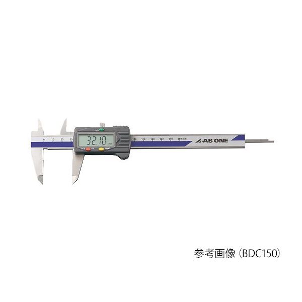 アズワン0120-700-875【商品説明】【特徴】9mmの大きい数字で表示し、視認性に優れています。●データ転送ケーブルを使用することで、Excelにデータを入力できます。【仕様】測定範囲（mm）：200●器差（mm）：±0.03●最小表...