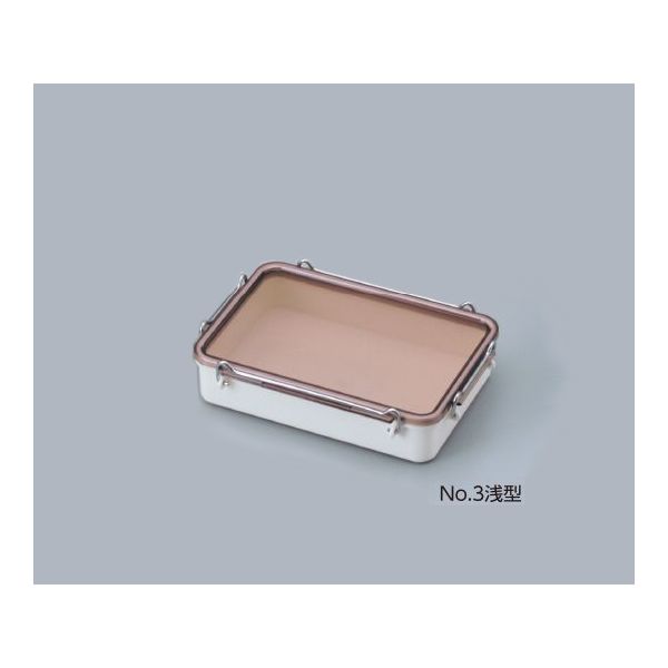 【特長】●ステンレス製止め具付です。●シリコンゴム製のパッキン付で密閉し使用できます。●本体にステンレス製の留具がついています。●多種類のサイズがあり用途に合せて選べます。●仕分けした多種類の部品を収納できます。●積み重ねて保管ができます。...