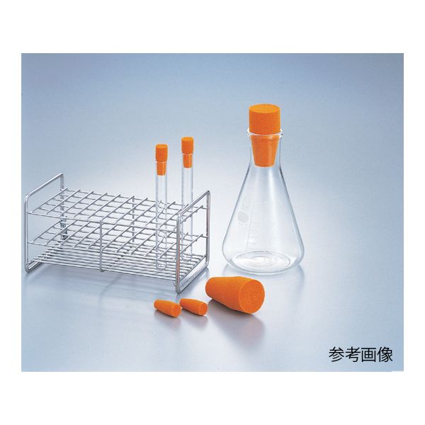 アズワン0120-700-875【商品説明】【特徴】高圧蒸気滅菌が可能です。●綿栓に比べ栓の着脱が容易で繰り返し使用できます。●振盪培養時コンタミネーションの心配がありません。【仕様】型番：N-38●入数：1ケース（10個入）●サイズ：D1...