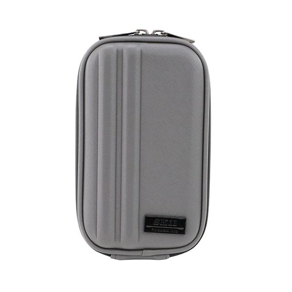【商品説明】携帯用品をスマートに収納できます。【用途】携帯用品の収納。【機能・特長】衝撃にも強くスマートフォンなどの収納に最適です。EVA成型素材で型崩れしにくいです。止水ファスナーで簡易防水、ほこりなどの侵入を防ぎます。カラビナ付きです。...