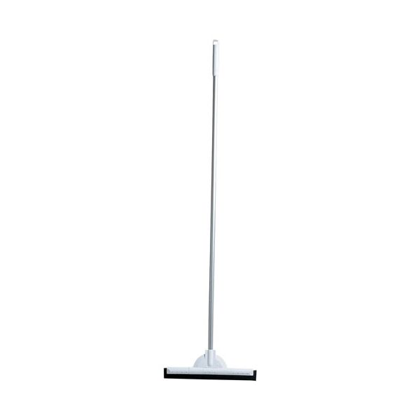 【商品説明】サイズ(cm)、全長×幅(mm) 40、1500×400 材質:頭/ポリプロピレン 先ゴム/ネオプレーン 柄/φ22.2アルミパイプ●ヘッドの角度が変わるので、押しても引いても ムラなく汚水を効率よく除去することができる 機能的...
