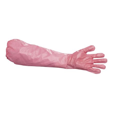【商品説明】S ピンク◯A約25cm 全長:60cm1袋(30枚入):使い捨て用材質:ポリエチレン(HDPE)・一体型のため、手首部からの水等の侵入を防ぎます。・強度に優れた高密度ポリエチレン(HDPE)フィルムを使用。 ●一体型の為、手首...