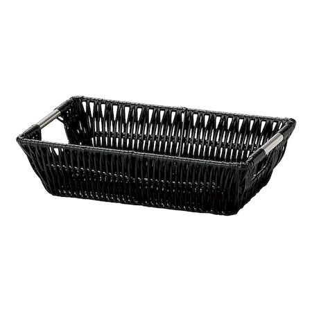 【商品説明】カラー、間口×奥行×高さ(mm) ブラック、265×165×70 ※写真のアメニティは別売です。 素材・材質：ポリプロピレン原産国：中国類似商品はこちらVBS1901 PPバスケット 58−35 ホ1,193円VBS07569A...