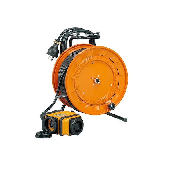 ハタヤメーカーお問い合わせ：0120-686-888【商品説明】●屋内型(先端コンセント防雨型)、三相200V型テモートリール●コンセントを必要な所まで引き出すテモート機能の三相200V型です。●二次側コンセント防雨キャップ付。●トリプルタ...