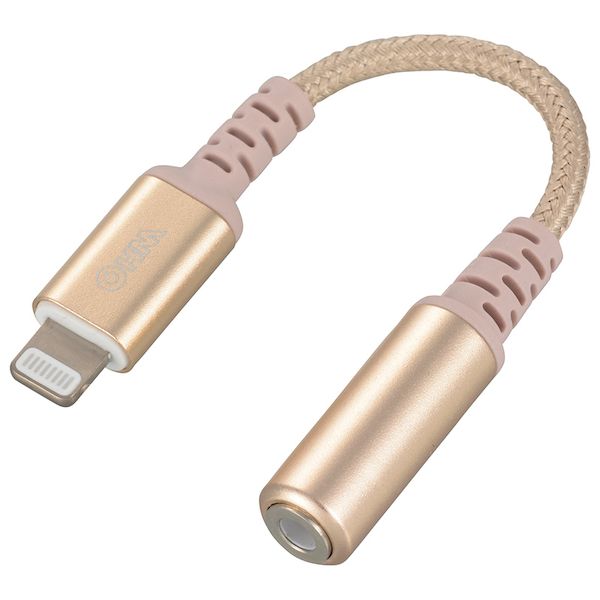 オーム電機0120-963-006【商品説明】特　徴●φ3.5mmのヘッドフォンジャックをライトニングコネクタに変換できるアダプター●アルミコネクタと強化メッシュを採用、当社従来品より約5倍の耐久性で切れにくいです●φ3.5mmのヘッドフォ...