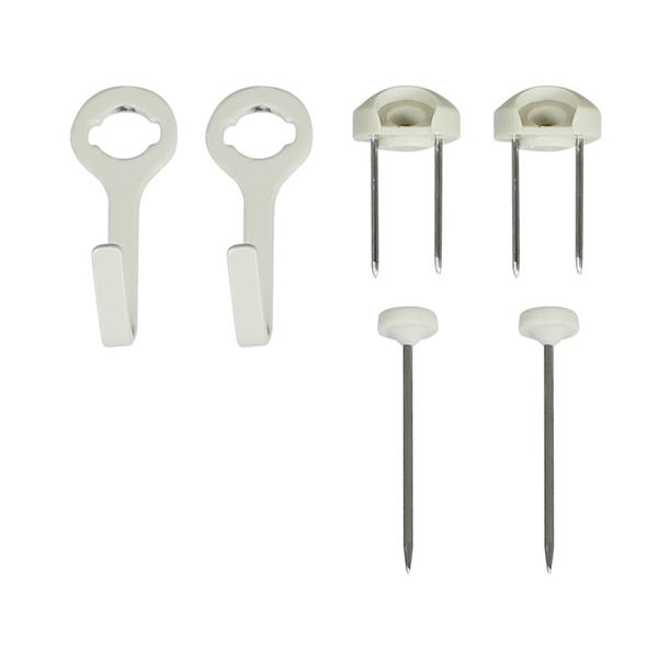 【商品説明】●耐荷重：5kg。●材質：・フック：スチール塗装・石膏ボード用ピン：樹脂/ステンレス●重量：0.6kg●付属品：フック(MR421)3ヶ/石膏ボード用ピン(ニコピン)/木壁用ネジ●取付場所：石膏ボード壁、ベニヤ壁、木壁、木桟●サ...