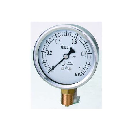 【商品説明】●メーカー：右下精器製造●符号(品番)：グリセリン入圧力計(汎用品●形式：GLT-21●形状：A（縦型）●圧力レンジ：0〜1MPa●精度：2.5●接続口径：G1/4●面径：60φ●外装材：ケース：SUS304株：C3604BDブ...