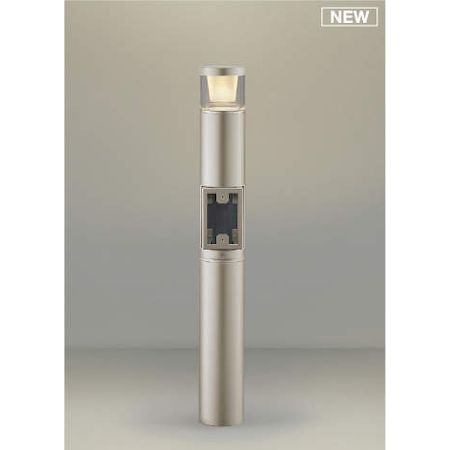 コイズミ照明0570-05-5123【商品説明】■仕様ランプLED電球60形相当（E17）部位・材質・色・仕上げ本体：アルミ・ウォームシルバー塗装セード：アクリル・乳白色サイズ地上高-700 幅-φ90 埋込深-300mm 重-2.2kg補...