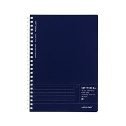コクヨ0120-201-594【商品説明】書いたことが探しやすいエッジタイトル罫線が付いたソフトリングタイプのノートです。コード：6462−5676。◆材質：表紙：板紙、中紙：上質紙、リング：オレフィン系樹脂◆本体サイズ：横148×縦210...