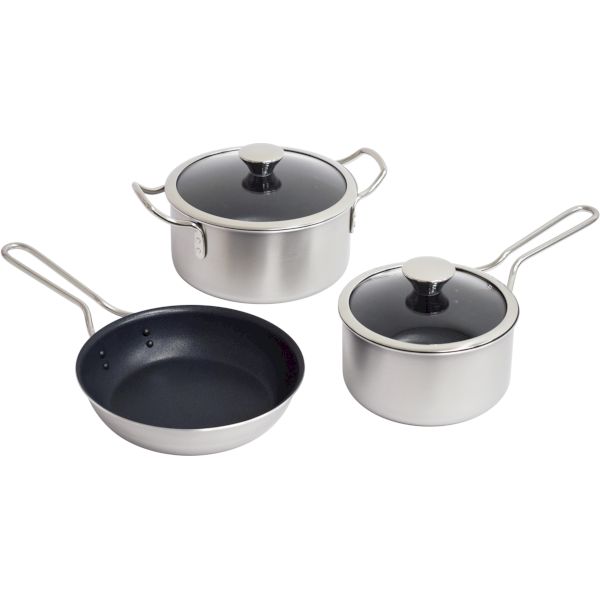 ウルシヤマ金属工業0256-73-3500【商品説明】●片手鍋16cm、フライパン20cmと両手鍋20cmがセットになった商品です。●マット感のあるサテン仕上げの表面です。●テフロンプラチナ採用なのでお料理がこびりつきにくく、お手入れも簡単...