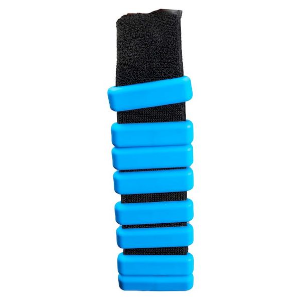 【商品説明】●長さ27cmX幅7.3cmX厚さ1.7cm●重量：480g／本体●材質：錘 スチールPVCコーティング●錘：8個付（1個60g、長さ7.3cmX幅1.2cm）●面ファスナー付ゴムベルト●中国製類似商品はこちらエバニュー EVE...