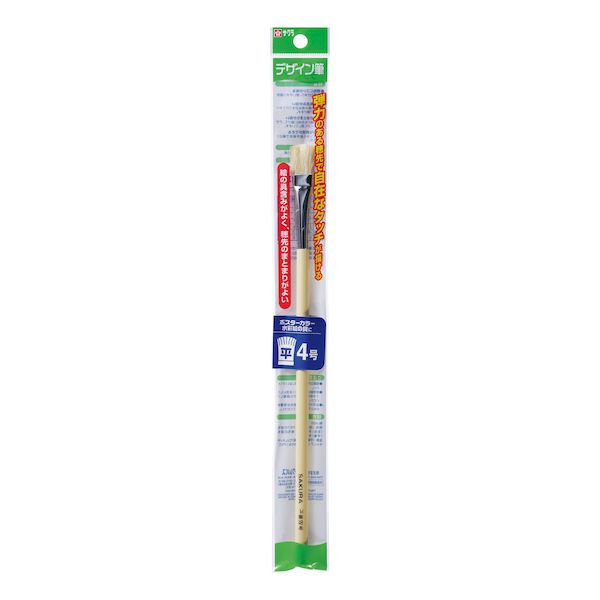 よく一緒に購入されている商品サクラクレパス EF6-SP デザイン筆 平348円KOWA 11699 OCTA平筆3号 116165円サクラクレパス06-6910-8823【商品説明】●絵の具含みが優れています。●穂先のまとまりがよく、デザ...