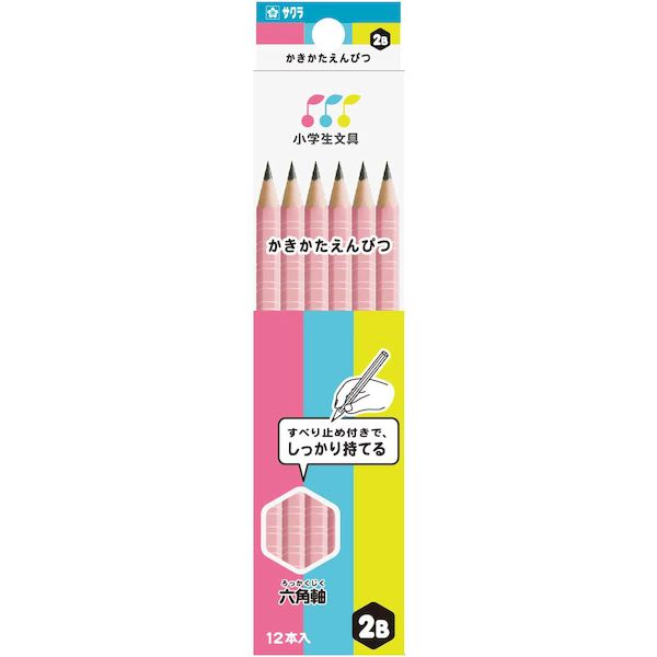 サクラクレパス06-6910-8823【商品説明】●転がりにくい六角鉛筆●高い筆圧や汗でも滑りにくいすべり止め付き●名前欄付き類似商品はこちらサクラクレパス G6エンピツ2B-3P#20163円サクラクレパス G6エンピツ2B#36 か65...