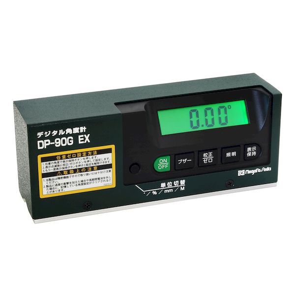 新潟精機0256-31-5660【商品説明】用途●傾斜角の測定に特徴●液体センサ使用で測定範囲も広範囲(90°)のデジタル角度計です。●性能を保証する検査表付です。●本器を逆さにしても表示を自動的に逆転します。●DEG(度)、mm/M、%(...