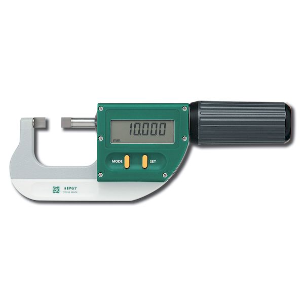 新潟精機0256-31-5660【商品説明】用途●丸物の細溝径測定に特徴●測定子が薄いため、丸物の細溝径測定などに最適な高機能、高性能な「Sラインシリーズ」です。●水や切削液がかかる現場でも安心して使える防水保護等級IP67 仕様です。●精...