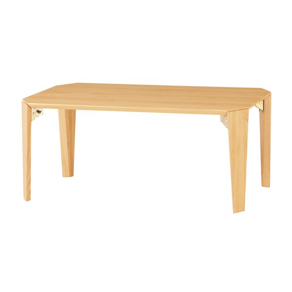 弘益052-409-7611【商品説明】●生産国：ベトナム●商品サイズ：W750×D500×H320 mm●商品サイズ：折り畳み時：W750×D500×H70 mm●天板：MDF(18mm厚)タモ突き板貼り塗装●脚：天然木(タモ)塗装●耐荷...