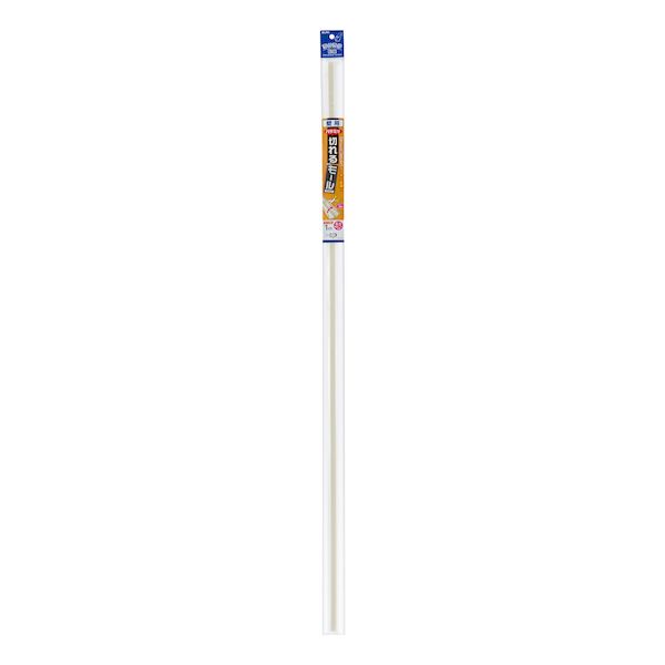朝日電器042-473-0159【商品説明】●必要な長さにハサミやカッターで簡単にカットできるカバー一体型配線モール●電源ケーブル1本用　（電源ケーブルはELPAコード付タップのケーブルを目安としています。）●便利なコーナーカットガイド付類...