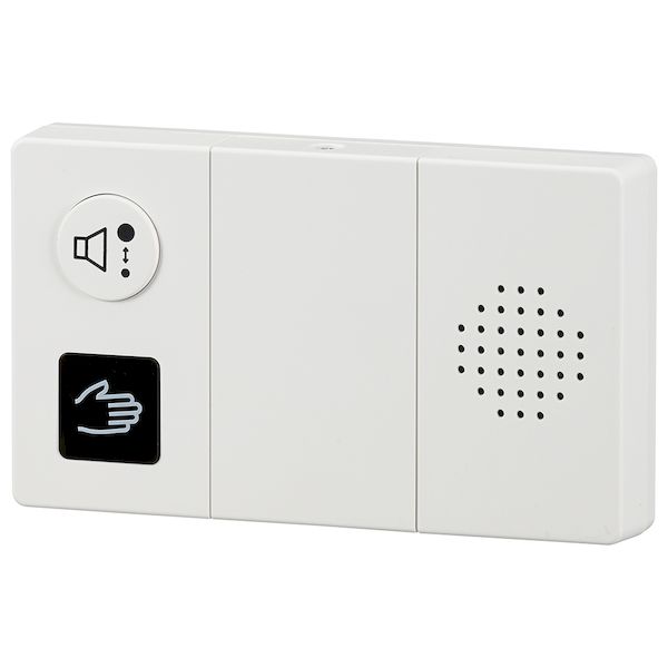 オーム電機0120-963-006【商品説明】特　徴●センサー式だから、触れずに使えて衛生的●手をかざすと流水音が約25秒間流れます●設置の向きを上下左右自由に選べます●本体貼付用「ご使用方法シール」付き●音量は大（75db）／小（65db...