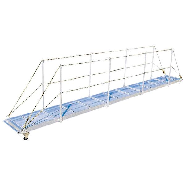 長谷川工業06-6446-1852【商品説明】●全長(m)：2●質量(kg)本体：20●最大積載質量(t)/セット：0.2●全幅(m)：0.4●歩み板長さ：2m●歩み板幅：40cm●耐食性に優れ、安全に乗船できる渡り足場です。●船への乗船が...