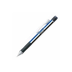 トンボ鉛筆0120-834198【商品説明】●振って芯を出すフレノック機構。しっかり握れるラバーグリップ付きシャープペンシルです。パック入り。●材質：軸：PMMA樹脂、先端：真ちゅう、クリップ：炭素鋼●本体サイズ：軸径16×全長147mm●...