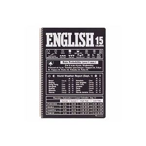 マルマン03-5925-6155【商品説明】●B5サイズのリング英習帳です。ENGLISH柄。●材質：表紙：PP、筆記用紙70g／平方メートル　●本体サイズ：183×252mm●罫内容：英習字罫15段●枚数：35枚●製本：スパイラル類似商品...