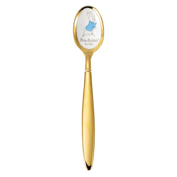 【商品説明】●かわいらしいピーターラビットがデザインされた洋食器。【商品サイズ】●スプーン/全長132mm【材質】●本体/ステンレス・皿中七宝類似商品はこちらアサヒ PR-0112 七宝スプーン 金仕上 764円アサヒ PR-0115 七宝...