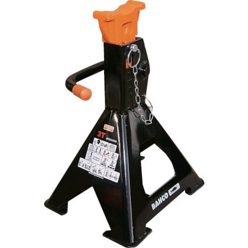 【特長】●1セット2脚入りです。●レバーを上に引き上げるとエアスプリング機構により自動でスタンドが上昇します。●ポールの中にあるスプリングが機能することで今までよりスムーズな作業が可能になります。【仕様】●許容荷重(t)：10.0●全長(m...