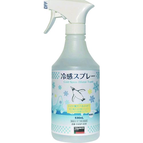 【特長】●シャツ・靴下・ヘルメットなど、直接肌に触れる衣類などに使用すると冷感を感じます。●無臭タイプです。●服の上からシュッとミストをかけることでひんやり感を持続的に感じられます。【用途】●暑さ対策に。【仕様】●容量(ml)：500【仕様...