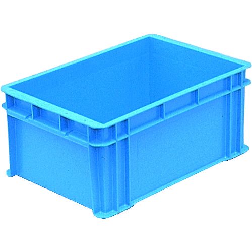 DICプラスチックメーカーお問い合わせ：048-658-8855【特長】●容量2.3L〜45Lまで、数多くの種類を揃えたオリジナル工業用コンテナシリーズです。●汎用型コンテナです。【仕様】●色：ブルー●容量(L)：14.0●外形寸法(mm)...